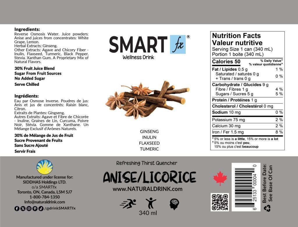 Anise/Licorice – Natural Drink
